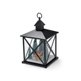 Tchibo - LED-Dekolaterne - 23x23x36cm - schwarz - Kunststoff