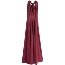 next Abendkleid Damen Gr&ouml;&szlig;e 36 burgunder Winterkleid