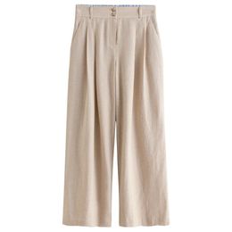 next Hose Damen Gr&ouml;&szlig;e 48 sand / hellblau / wei&szlig;