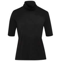 Peter Hahn - Rollkragen-Shirt, schwarz, Gr. 46 / L