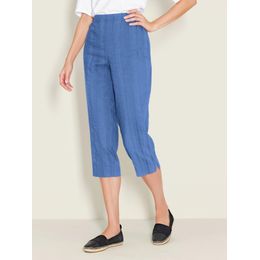 Peter Hahn - 7/8-Hose, blau, Gr. 42 / M - Baumwolle