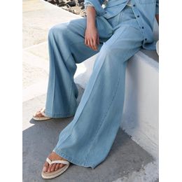 Peter Hahn NYDJ - Wide Fit-Jeans, denim, Gr. 36 / S - Lyocell
