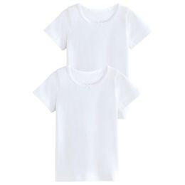next Shirt girl White size 7-8 yrs