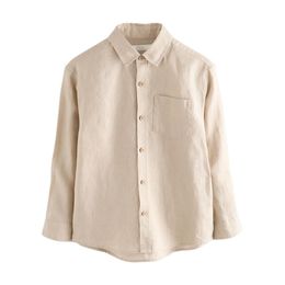 next Button Up Shirt boy Beige size 5 yrs