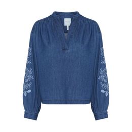 PART TWO Bluse 'Terka' Damen Gr&ouml;&szlig;e S blue denim / hellblau
