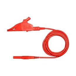 St&auml;ubli Electrical Connectors Messleitung PVC 32A Vernickelt 1.5m 2.5mm&sup2; Rot - 66.9531-15022