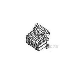 TE Connectivity Conn Housing PL 12 POS 3.5mm Crimp ST Cable Mount White Bag Automotive - 175442-1