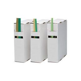 RND Schrumpfschl&auml;uche 2:1, 0.85 2mm, Gr&uuml;n/Gelb, Polyolefin, 15m - RND 465-00289