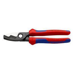 Knipex Kabelschere mit Doppelschneidmesser 20mm 200mm - 95 12 200