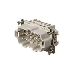 Weidm&uuml;ller Weidm&uuml;ller Steckereinsatz, Gr&ouml;sse 4, 10 Pole, Steckverbindung, 500V, 16A - 1873550000