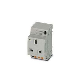 Phoenix Contact Mains Sockets, 13A, DIN Rail Mount, 250 V - 0804065