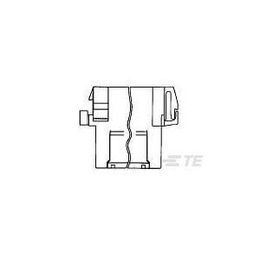TE Connectivity - AMP Housing FF TAB HOUSING 2X5P, Packung &agrave; 1000 St&uuml;ck - 929505-4
