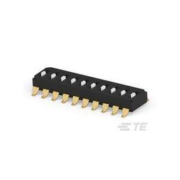 TE Connectivity - AMP Slide Dip Switch 10 Switch SPST, Roll of 900 Pieces - 3-2319847-1