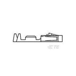 TE Connectivity - AMP WTB Contact SHORT POINT RCP CONT LP, Packung &agrave; 1000 St&uuml;ck - 1-104480-5