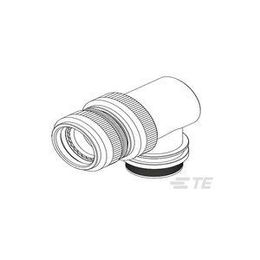 TE Connectivity Tinel-Lock Backshell for MIL-DTL-38999 Series III and IV 15 Shell Size Right Angle - 416179-000