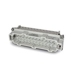 Amphenol Industrial E24-Einsatzmodul male, 24P + PE-Kontakte, Schraubanschluss - C146 10A024 102 1