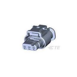TE Connectivity Conn Housing RCP 3 POS 4mm Crimp ST Cable Mount Automotive, Packung &agrave; 75 St&uuml;ck - 1488991-5