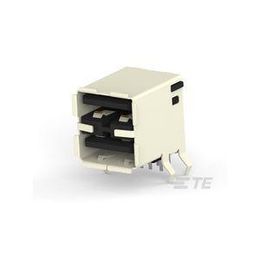 TE Connectivity - AMP USB A R/A STAK ASSY THRU HOLE, Pack of 528 Pieces - 5787745-2