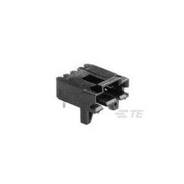TE Connectivity 05 MTE HDR SRRA LATCH W/HLDWN Headers & Wire Housings LATCHING HDR SHRD 5P with hold down, Pack of 315 Pieces - 103672-4