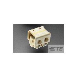 TE Connectivity Connector SMT-IDC PASS THRU 3 POS 24 Lighting Connectors 3 Position 24 AWG SMT IDC Feed Thru, Roll of 450 Pieces - 3-2106431-3