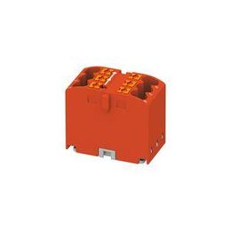 Phoenix Contact Reihenklemme, Steckverbindung, 6 Pole, 450V, 24A, 2.5mm&sup2;, Rot, Packung &agrave; 10 St&uuml;ck - 3273268