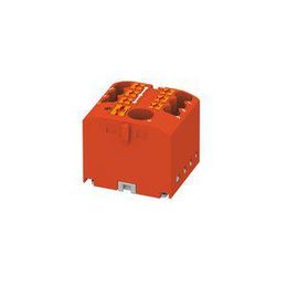 Phoenix Contact Reihenklemme, Steckverbindung, 7 Pole, 450V, 41A, 2.5mm&sup2;, Rot, Packung &agrave; 10 St&uuml;ck - 3273334