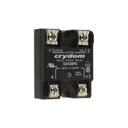 Sensata Crydom 1 Series Solid State Relay, 25 A Load, Panel Mount, 280 V rms Load, 32 V Control - D2425PG
