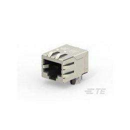 TE Connectivity - AMP RJ45 JACK INT.MAG. 1GB 1X1, Roll of 80 Pieces - 2301994-6