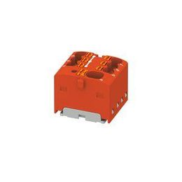 Phoenix Contact Reihenklemme, Steckverbindung, 7 Pole, 450V, 17.5A, 4mm&sup2;, Rot, Packung &agrave; 20 St&uuml;ck - 1047468