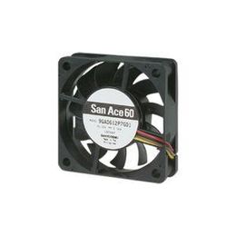 Sanyo Denki Axiall&uuml;fter DC 60x60x15mm 12V 40.8m&sup3;/h - 9GA0612P7G01