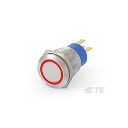TE Connectivity AV19 SPM 0.4VA MOVE RING LED RED 12V Pus, Packung &agrave; 15 St&uuml;ck - 2213767-6