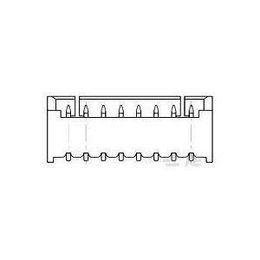 TE Connectivity - AMP PCB Conn 1.25 WTB HDR DIP 2 P, Pack of 1410 Pieces - 1734829-2