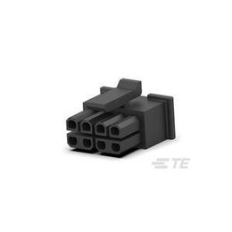 TE Connectivity - AMP PWR CONN ELCON MICRORECEPTACLE HOUSING8P, Pack of 6500 Pieces - 2204748-4
