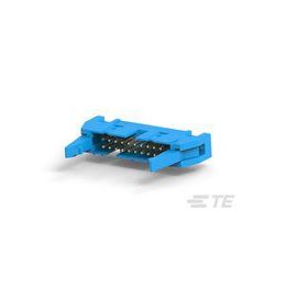 TE Connectivity - AMP Cable Con A/L UNIV HDR 20P RA LG LAT BLU - 2-5499141-4