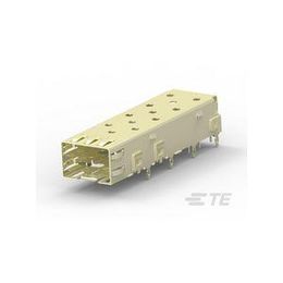 TE Connectivity - AMP SFP SFP+ & zSFP+CAGE ASSY PRESS FIT SFP, Pack of 192 Pieces - 2227302-1