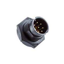 Amphenol LTW Kreisf&ouml;rmige Verbindung, Gerade, Anzahl Kontakte - 12, Stecker, Panelmontage - BU-12PMMP-LC7001