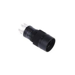 Omron Industrial Automation Illuminated Push Button Switch, Latching, Panel Mount, 12mm Cutout, SPST, 250V ac, IP40 - A3CT7021