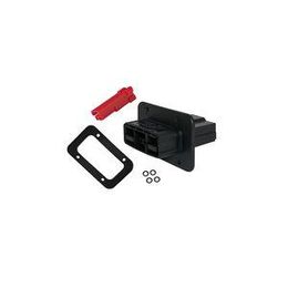 Anderson Power Products Steckverbindersatz, SBSX-75A, rot, Stecker, Panelmontage, 2.5 25mm&sup2; - SBSX75A-PMPLUG-KIT-RED