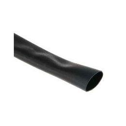 TE Connectivity Schrumpfschlauch, schwarz, 9,5 mm H&uuml;lsendurchmesser x 10 m L&auml;nge, Verh&auml;ltnis 2:1, Baureihe DR-25 - DR-25-3/8-0-10