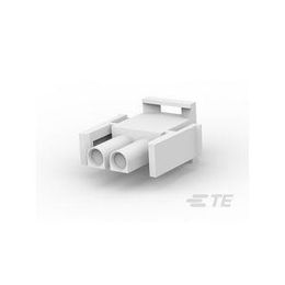 TE Connectivity - AMP PWR CONN 02P UMNL PLUG HSG GW, Pack of 650 Pieces - 1586851-1