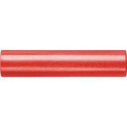Sch&uuml;tzinger Pr&uuml;fadapter Bananenbuchse 4 mm - Bananenbuchse 4 mm 16A 33VAC 70VDC 45mm Rot - KU 320 / RT