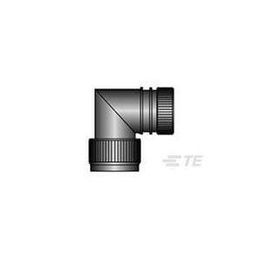 TE Connectivity Backshell Right Angle 10 Shell Size Aluminum Alloy Electroless Nickel Plated Bag - 452877-000