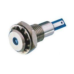 Bulgin Limited Blue Panel Mount Indicator, 24V dc, 12.2mm Mounting Hole Size, Solder Tab Termination, IP67 - DX0505/BL/24