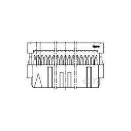 TE Connectivity AMP-LATCH 15.2 HIGH TAPE Board Connector - 2-215915-0