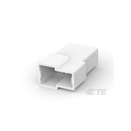 TE Connectivity - AMP Housing FF 250 TAB HSG 2P NYLON NAT, Packung &agrave; 3000 St&uuml;ck - 1-180908-0