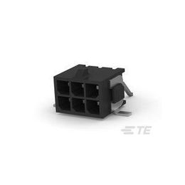 TE Connectivity 06P MICRO MNL ASSY RA SMT LF Pin & Socke, Packung &agrave; 150 St&uuml;ck - 3-794627-6