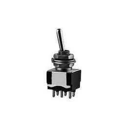 KNITTER-SWITCH Miniatur-Kippschalter EIN-EIN-EIN 6 A - MTA 206 PA