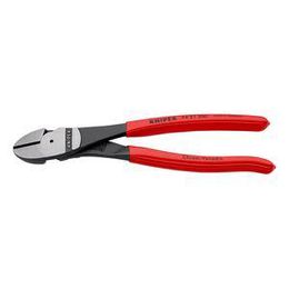 Knipex Seitenschneider mit hoher Hebelkraft, 15&deg; abgewinkelt 200mm - 74 21 200