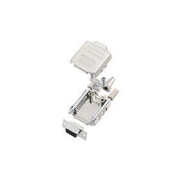 Encitech Connectors D-Sub-Steckverbindersatz, DE-9 Buchse, Gel&ouml;tet, Stahl - 6355-0004-11