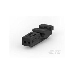TE Connectivity Conn Housing Wire to Wire RCP 2 POS 1.8mm ST Cable Mount, Pack of 1400 Pieces - 2302450-1